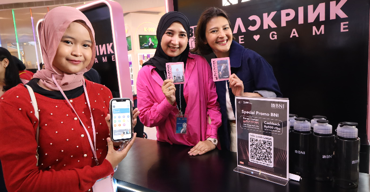 Sambut HUT ke-78, BNI Luncurkan Kartu TapCash Spesial Blackpink the Game
