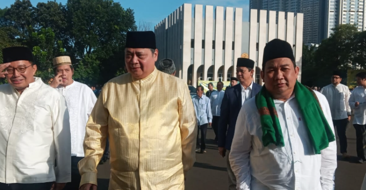 Sambut Kedatangan Erick Hermawan, Airlangga: Ini Crazy Rich Dari Madura