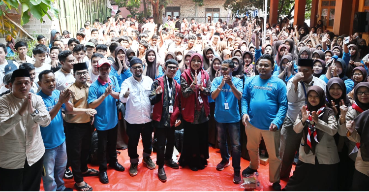 Sandination Gaet Ratusan Pelajar SMK Di Depok Jadi Wirausahawan Muda