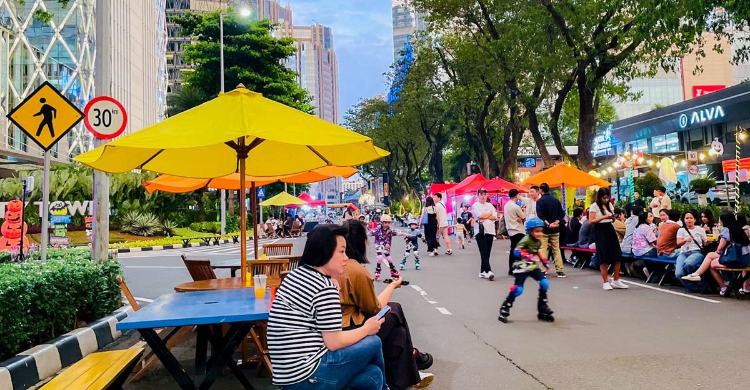 SCBD Weekland Jadi Kawasan Kuliner Dan UMKM Di Akhir Pekan