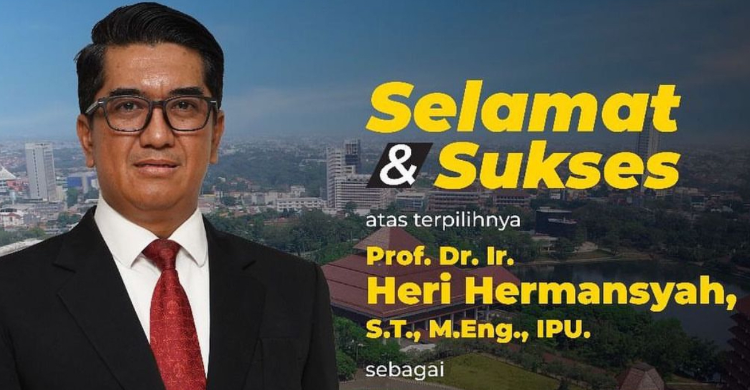 Selamat, Prof. Heri Hermansyah Terpilih Jadi Rektor UI Periode 2024-2029