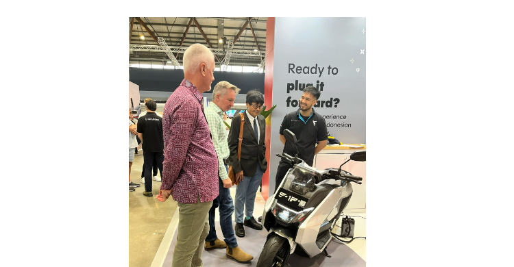 Sepeda Motor Listrik Buatan Indonesia Unjuk Gigi Di Sydney