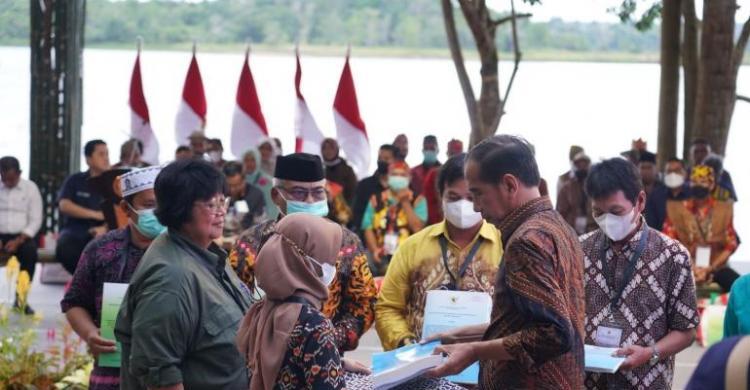 Serahkan SK Perhutanan Di Balikpapan, Jokowi: Manfaatkan, Jangan ...