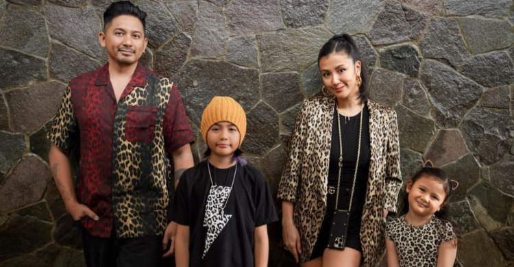 Sharena Delon, Beri Contoh Anak Pola Hidup Sehat
