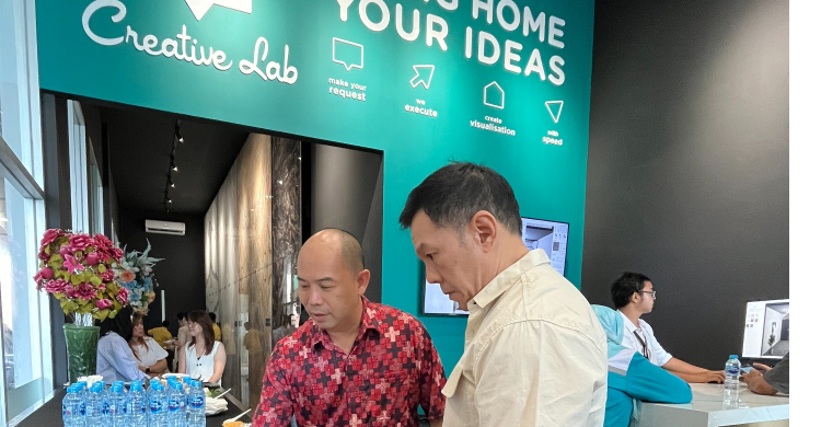 Showroom Creative Lab by Niro Granite Tembus Pasar Balikpapan