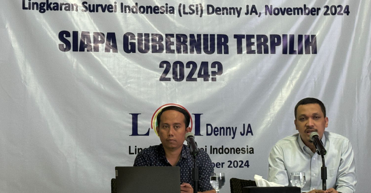 LSI Denny JA: Pilkada Jakarta Belum Pasti 1 Atau 2 Putaran