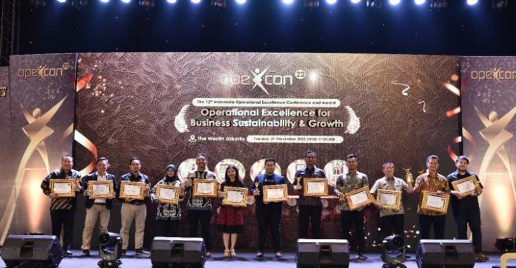 Sukses Berinovasi, Sejumlah Perusahaan Sabet OPEXCON Award 2023