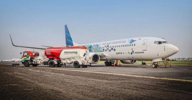 Bioavtur/SAF Sukses Diproduksi, Pertamina Wujudkan Penerbangan Ramah ...