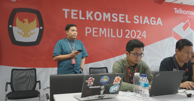 Sukseskan Pemilu, Telkomsel Perkuat Jaringan