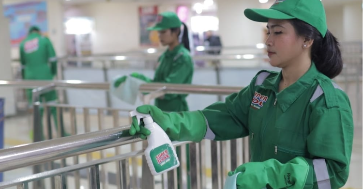 Supersol Dukung Mudik Bersih Anti Kuman di Berbagai Lokasi di Jawa ...