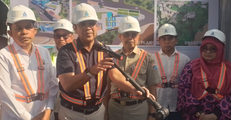 Suplai Air Bersih Untuk 90 Ribu Jiwa, PAM Jaya Bangun IPA Ciliwung di Jaksel