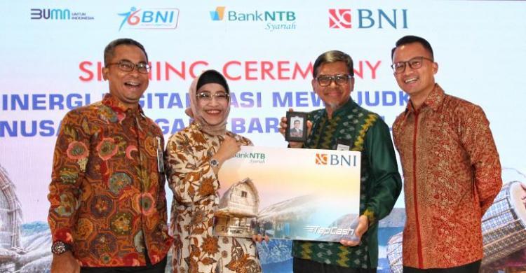 Teken Kerja Sama, BNI Dan Bank NTB Syariah Perkuat Layanan Di Daerah