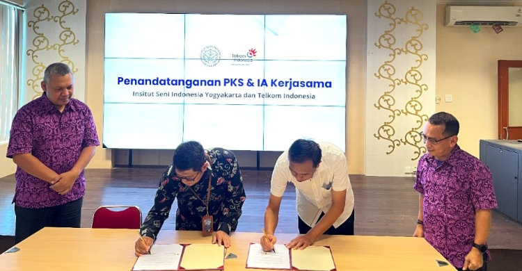 Telkom Gandeng ISI Yogyakarta Kembangan Seni Di Ruang Siber