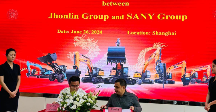Johnlin Group Pesan 2.000 Ekskavator Dari SANY Untuk Majukan Pertanian