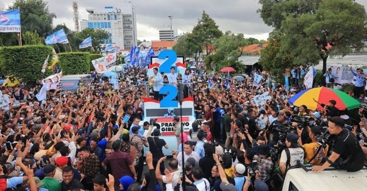 Teringat Suasana Kampanye Akbar di Semarang, Gibran: Epik!