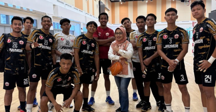 Tes Ketangguhan Pasca PON XXI, Atlet Handball Jakarta Lawan Enam Negara