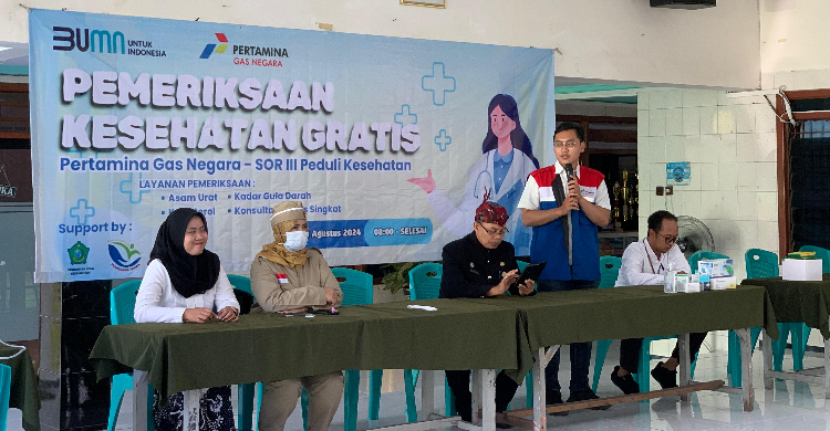 Tingkatkan Kesehatan Masyarakat, PGN SOR III Luncurkan Program SEHATI