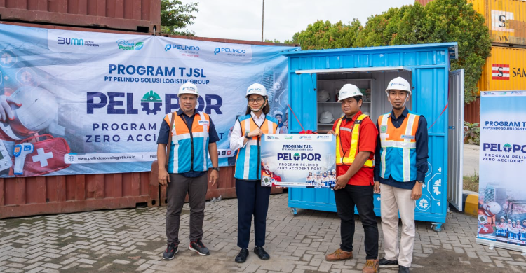 Tingkatkan Keselamatan Kerja, Pelindo Solusi Logistik Gelar Program Pelopor