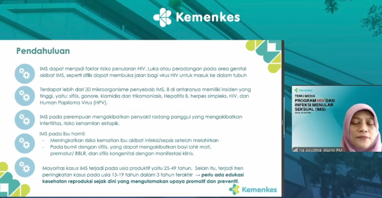 Tren Infeksi Menular Seksual Usia 15-19 Tahun Meningkat Dalam 3 Tahun Terakhir