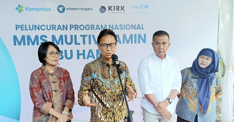 Kemkes Luncurkan Program Nasional Multivitamin MMS Untuk Ibu Hamil