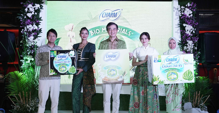 Unicharm Luncurkan Charm Daun Sirih Bio Materials Organic Cotton Type