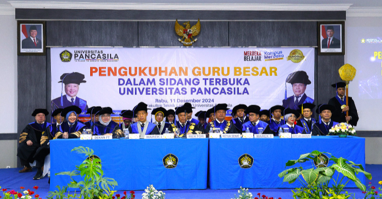 Universitas Pancasila Kukuhkan 2 Guru Besar Fakultas Teknik