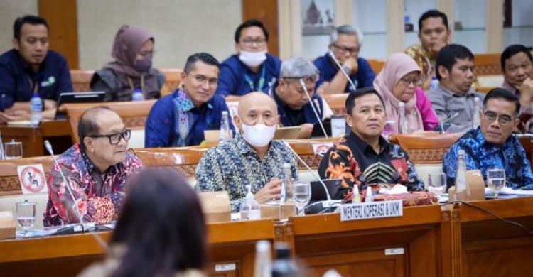 Usul Tambahan Anggaran Tahun 2024, Kemenkop UKM Raih Dukungan Komisi VI DPR