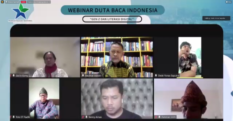 Webinar DBI Gen Z Literat Akan Antarkan Indonesia Jadi Negara Maju