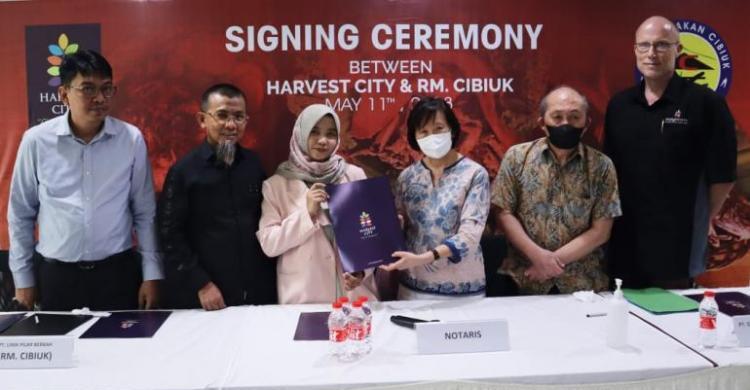 Wujudkan Kota Mandiri, Restoran Khas Sunda Cibiuk Hadir di Harvest City
