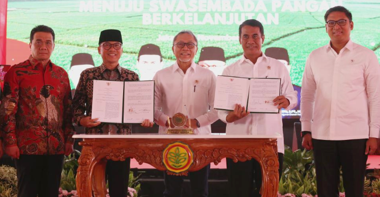 Wujudkan Swasembada Pangan, Para Menteri Kolaborasi