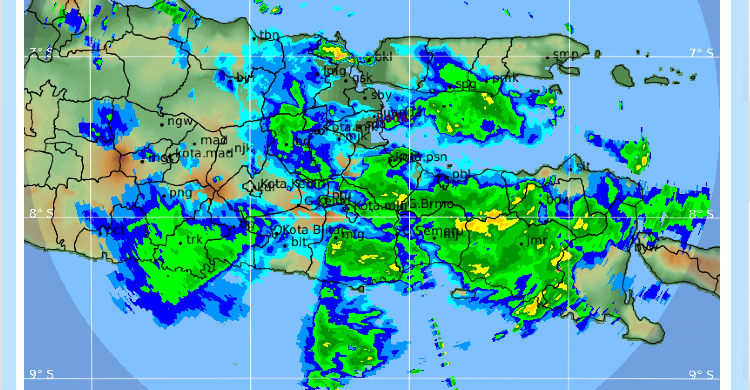 BMKG Warning Potensi Bencana Hidrometeorologi Jatim