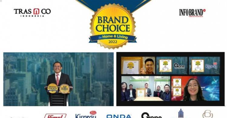 Brand Choice Award Home & Living 2022 Diraih Produk Pilihan Konsumen