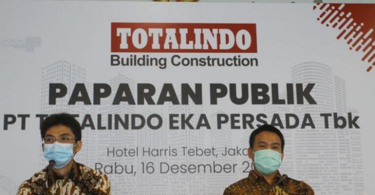 Di Tengah Pandemi Covid, Totalindo Berhasil Kantongi Nilai Kontrak Baru ...