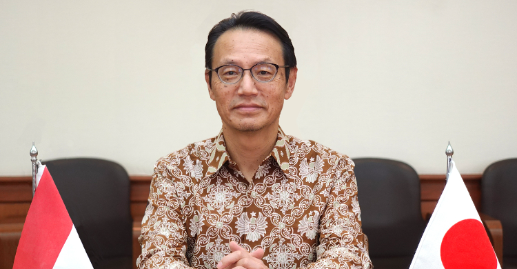 Duta Besar Jepang Untuk Indonesia Kenji Kanasugi Launching Logo 65 ...