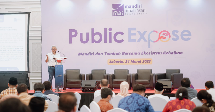 Gelar Public Expose 2023 MAI Foundation Ajak Semua Elemen Bersinergi Entaskan Kemiskinan