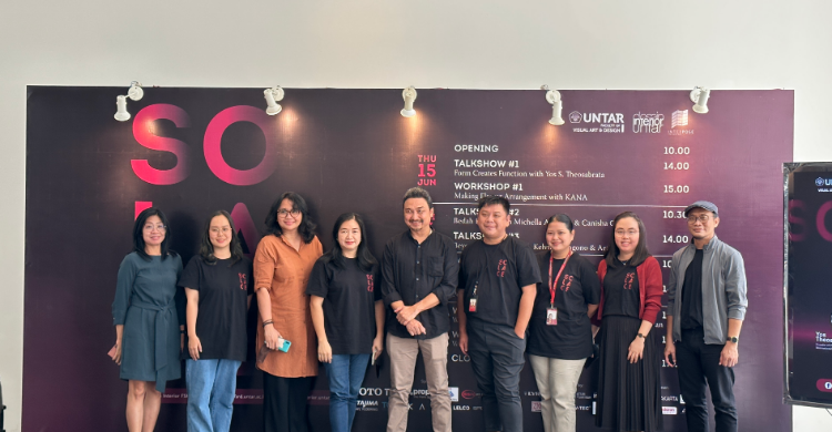 Hadir Di Jakarta, Interpose 2023: Solace Pamerkan Karya Mahasiswa FSRD Untar
