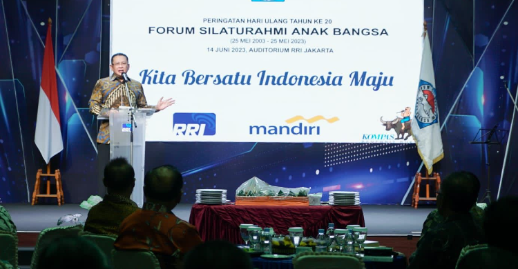 Hadiri HUT Ke-20 FSAB, Bamsoet Ajak Terus Tebarkan Benih Perdamaian