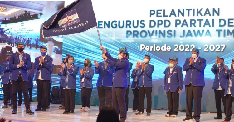 Hadiri Pelantikan Dpd Demokrat Ketua Nu Dan Ketua Muhammadiyah Jatim