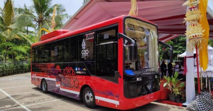 Jadi Kendaraan Operasional G20 Mendikbudristek Dan Menhub Luncurkan Bus ...