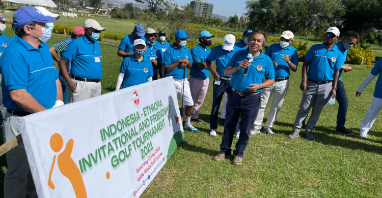 KBRI Addis Ababa, Kedubes Pertama Gelar Turnamen Golf Di Ethiopia