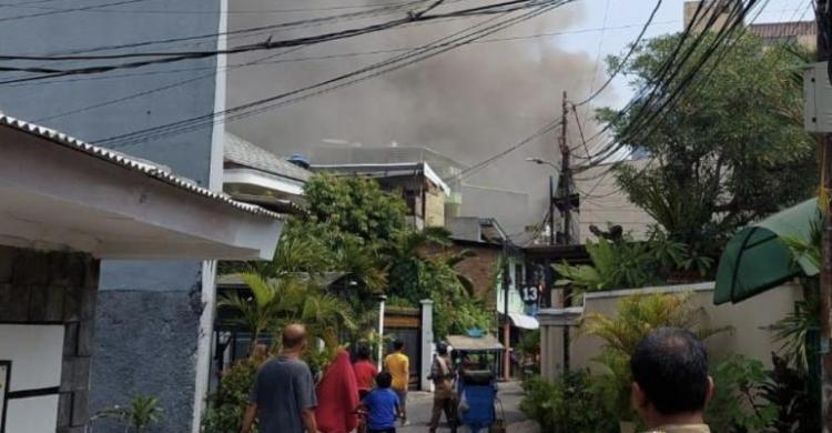Kebakaran Di Karet Kuningan Setiabudi Berhasil Dipadamkan