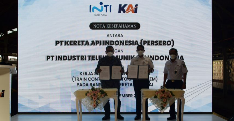 Kerja Sama Dengan INTI KAI Segera Miliki Sistem Pengawasan KA Online