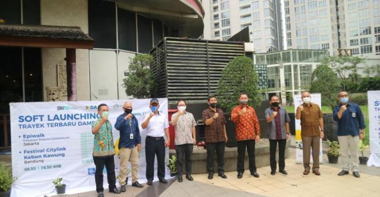 Luncurkan Rute Baru DAMRI Siap Angkut Penumpang Dari Epicentrum Walk ...