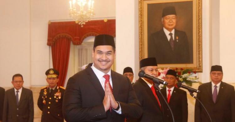 Menpora Baru Dito Ariotedjo Biasa Jadi Yang Termuda, Cek Faktanya Di Sini