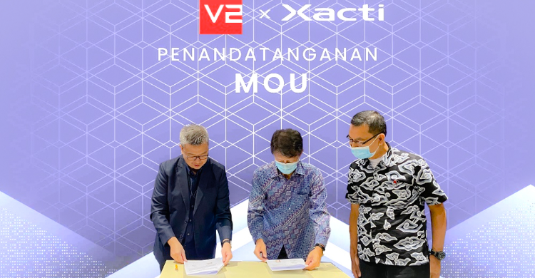 Pelopor Produksi LED Dan Videotron Lokal V2 Indonesia Gandeng Xacti Indonesia Dukung Program TKDN