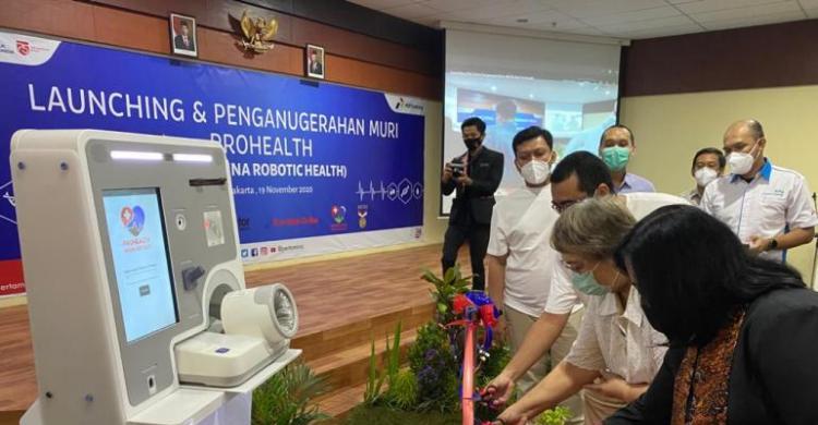 Raih Rekor MURI, Pertamina Sediakan Alat Pemeriksaan Kesehatan Otomatis PROHEALTH