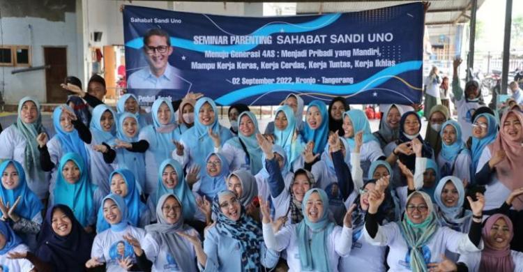 Relawan Sandi Uno Tingkatkan Skill Guru PAUD Agar Mandiri Secara Ekonomi