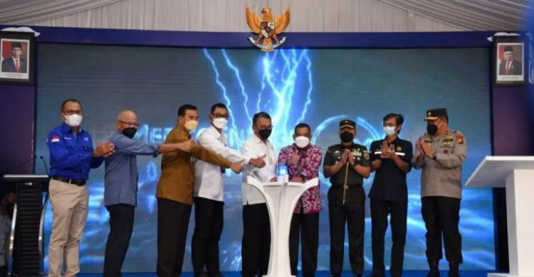 Resmikan PLTGU Riau Menteri ESDM: Biaya Produksi Listrik Sumatera Lebih ...