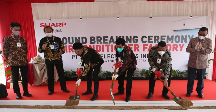 Sharp Indonesia Resmi Bangun Pabrik AC Di Indonesia