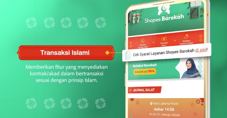 Shopee Maksimalkan Layanan Halal Di Fitur Shopee Barokah